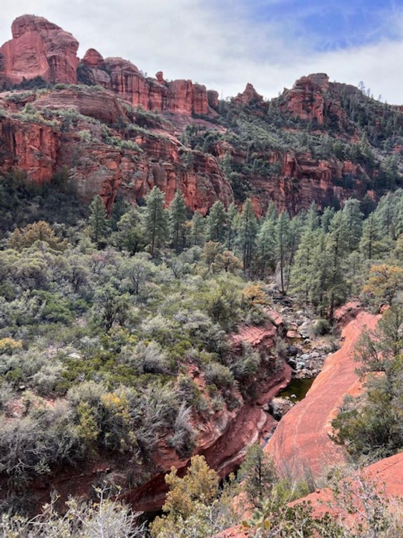 Hike Secret Canyon : Tall canyon walls and solitude - WildPathsAZ