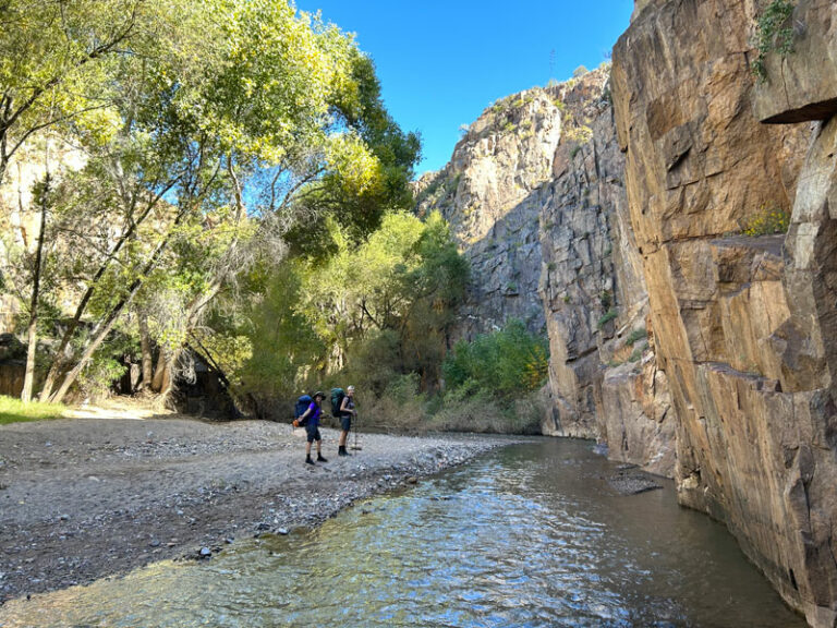 Backpack Aravaipa Canyon - a desert oasis - WildPathsAZ