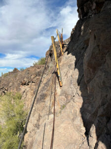 Hike the cables up to Picacho Peak - WildPathsAZ