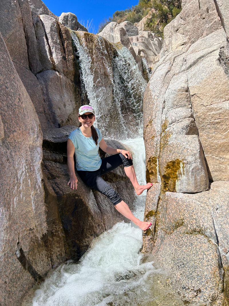 Hike Camp Creek Falls to a pretty seasonal waterfall - WildPathsAZ