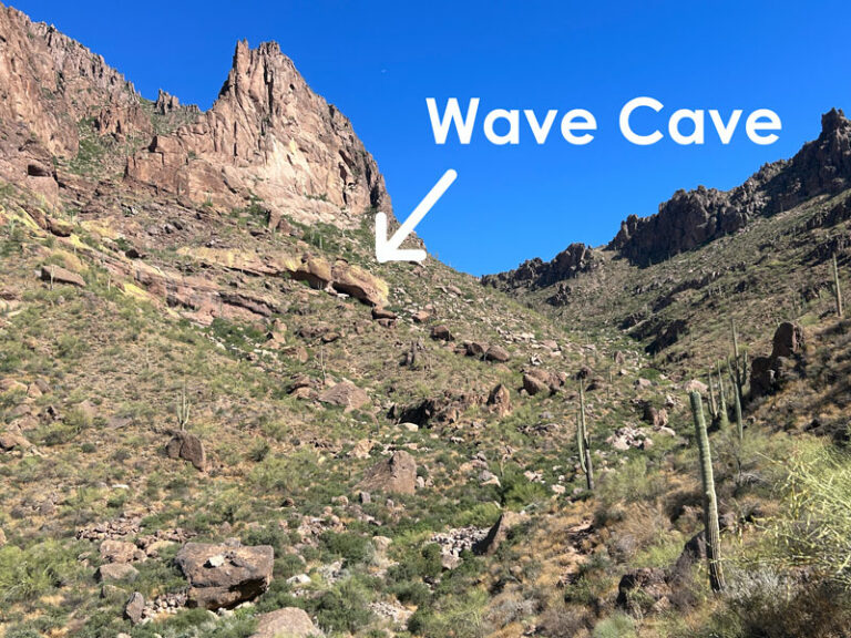 Hike Wave Cave and get a cool photo op - WildPathsAZ