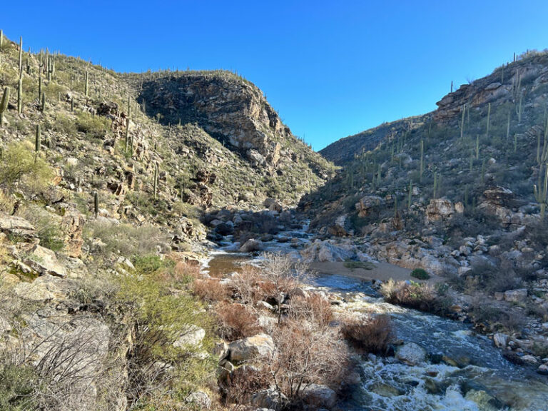 Tanque Verde Falls is an awesome sight after heavy rainfall - WildPathsAZ