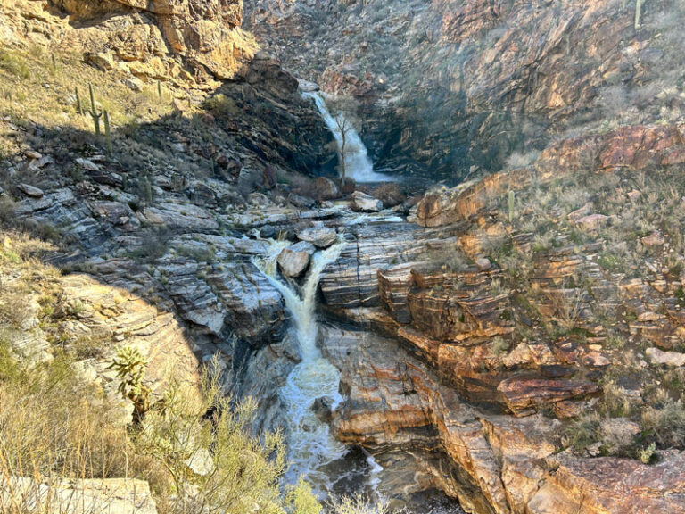 Tanque Verde Falls is an awesome sight after heavy rainfall - WildPathsAZ