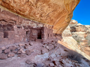 Hike through three enormous Natural Bridges Loop in southern Utah ...